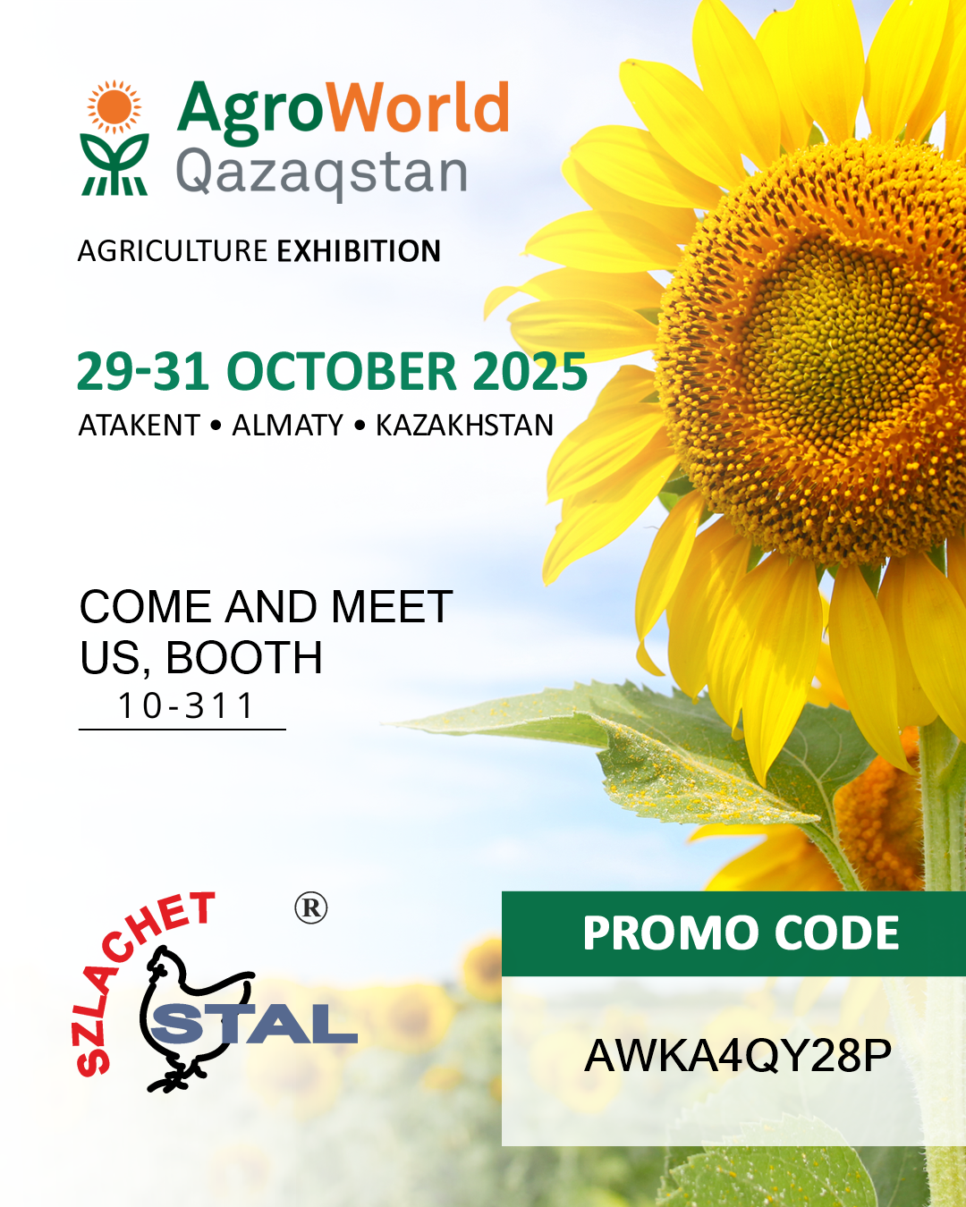 Next stop: Kazakhstan! 🇰🇿 AgroWorld Kazakhstan is coming soon ...